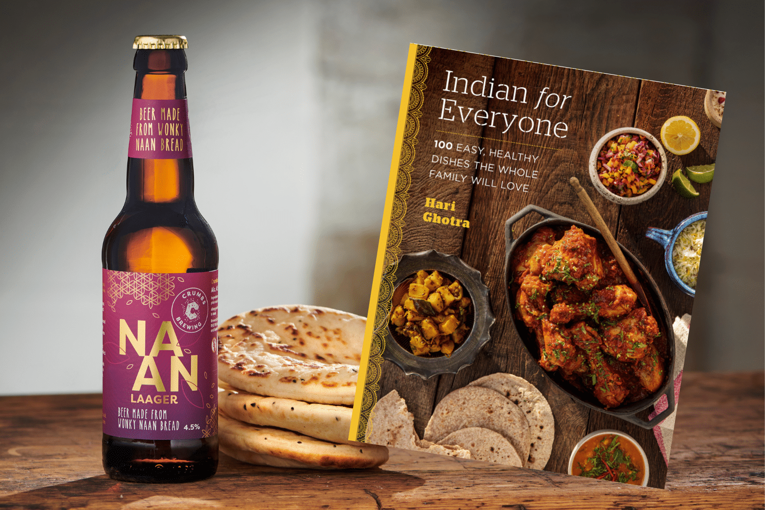 Hari Ghotra Book & Beer Bundle | Crumbs Brewing
